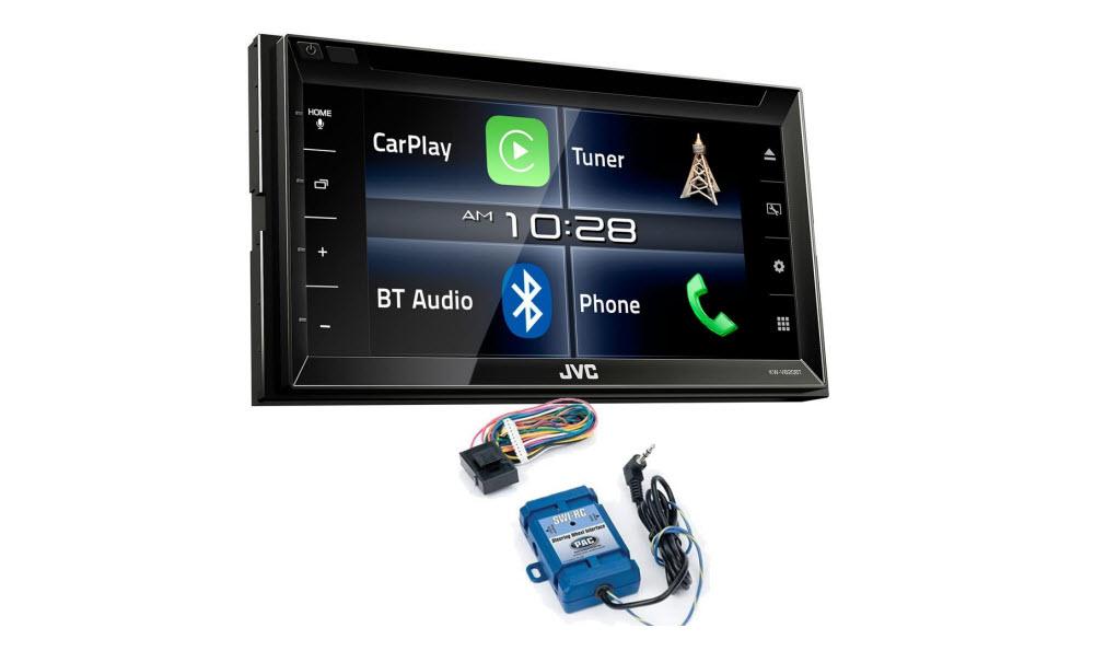 JVC KW-V820BT El Kameleon Apple Carplay Receiver with Steering Wheel I – The Express Liquidation ...