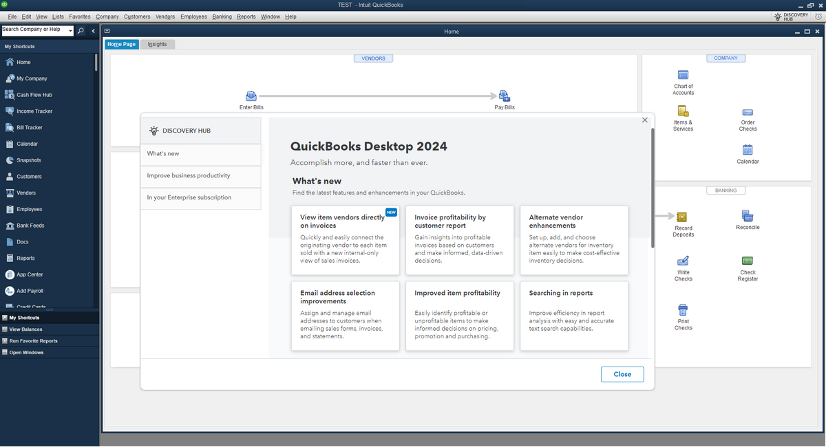 QuickBooks Pro 2024 No Subscription Desktop Pc 3 Users – The Express ...