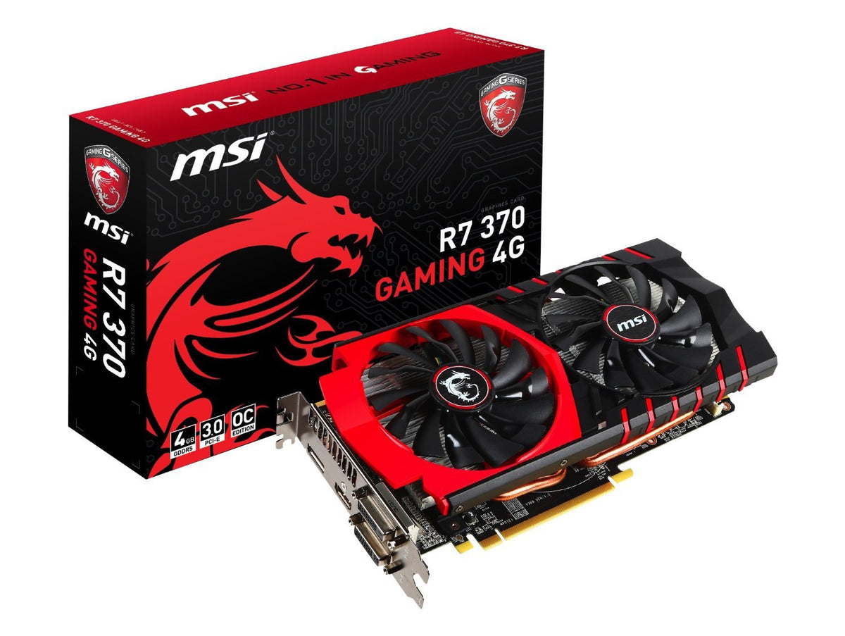 MSI R7 370 GAMING 4G Graphics Card – The Express Liquidation Store